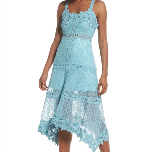 foxiedox | Dresses | Foxiedox Angelisa Lace Midi Dress | Poshmark